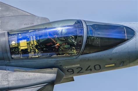 Jas 39 Gripen Military Aircraft Cockpit