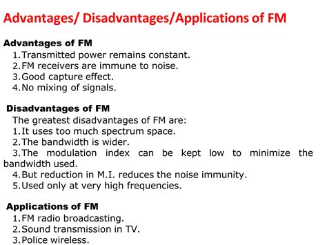 Frequency Modulation And Demodulation Along With Types Pptx
