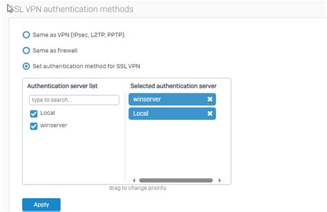 Client Authentication Agent R Sophos