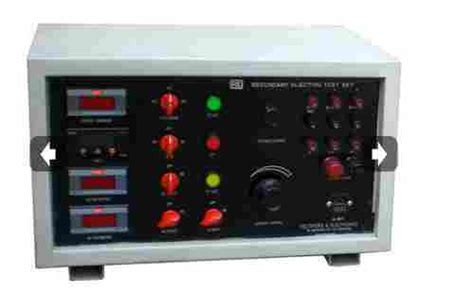 Secondary Current Injection Test Set Single Phase At Best Price In