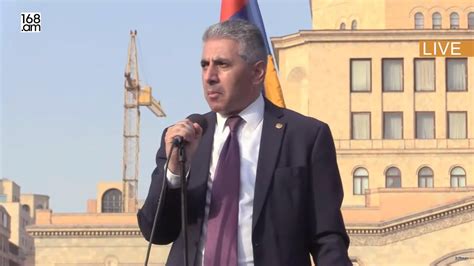 Բա դու էս հրապարակից չե՞ս վախենում այս հրապարակը վախենալու բան է Էդգար Ղազարյանը՝ Փաշինյանին