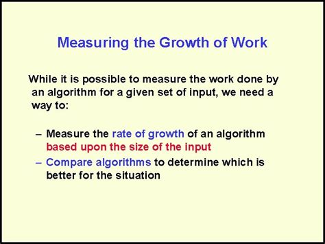 Algorithm Analysis Algorithm Complexity Correctness Is Not Enough