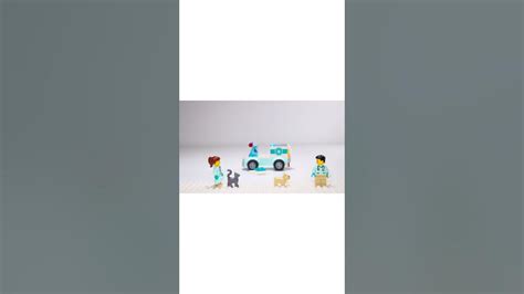 레고 시티 60382 고양이 강아지 우유 주사기 스톱모션 애니메이션 Youtube