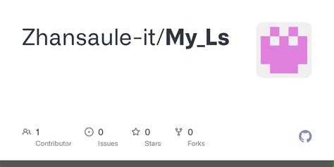 Github Zhansaule Itmyls