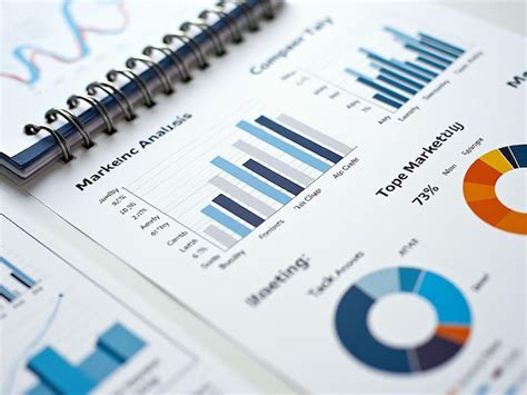 Financial Data Document Graph Chart Report Statistics Marketing Research Development