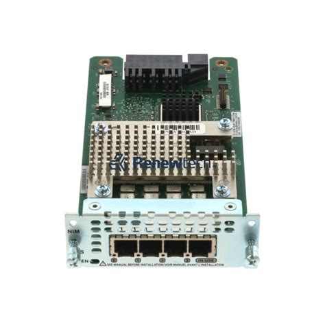 CISCO NIM 4FXS 4 Port Network Interface Module FXS FXS E And