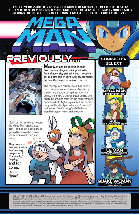Read Online Mega Man Comic Issue 22