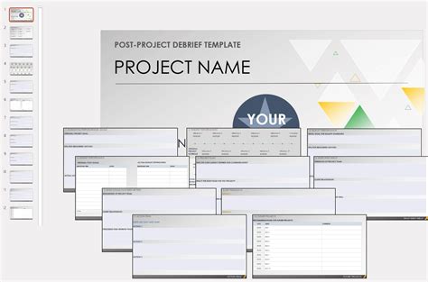 Free Project Debrief Templates Smartsheet