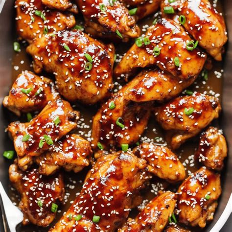 Sweet Sticky And Spicy Chicken Recipe Recipe