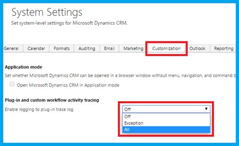 how to enable plugin trace log in ms dynamics 365 crm tech masala