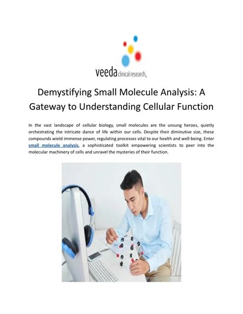 Ppt Small Molecule Analysis Powerpoint Presentation Free Download