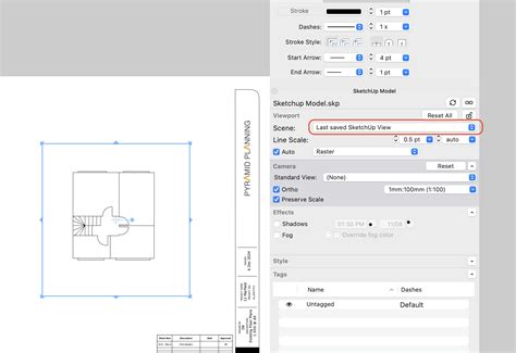 Ability To Select When You Have Imported From Sketchup To Layout