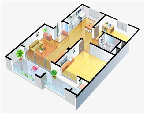 房屋3d效果图配图网