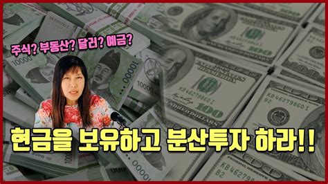 현금을 보유하고 분산투자 하세요 방미의 경제파일 Youtube