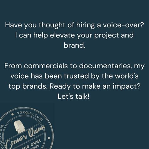 Connor Quinn Voices Posted On Linkedin