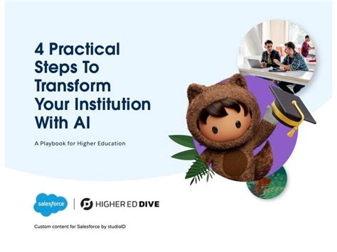 Playbook 4 Practical Steps To Transform Your Institution With Ai