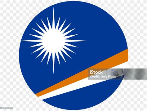 Png 또는 투명한 배경에 마샬 군도 깃발 버튼 벡터 일러스트 레이 션입니다 곡선에 대한 스톡 벡터 아트 및 기타 이미지 곡선 공휴일 국가 관광명소 Istock