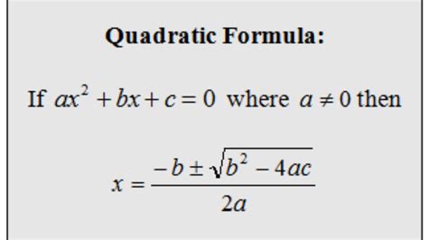 How To Remember The Quadratic Formula Easily How To Remember The Quadratic Formula Easily
