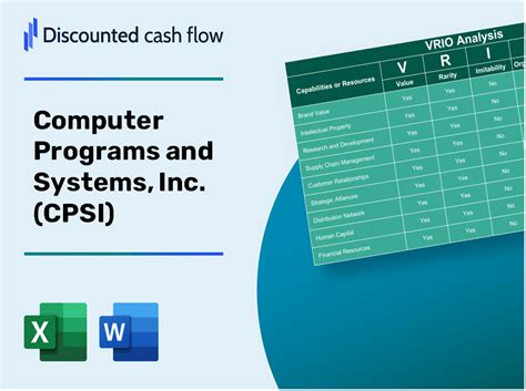 Computer Programs And Systems Inc Cpsi Vrio Analysis