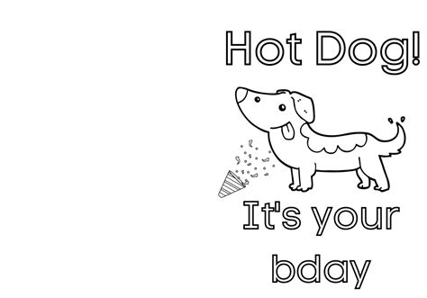 Printable Birthday Cards Foldable