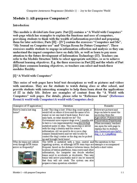 primary module 1 computer pdf internet and web world wide web