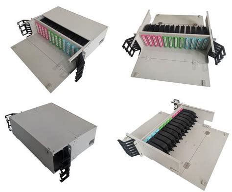 Mpo 19 Inch Chassisand Mpo Cassette Fiber Optic Patch Panel Fiber Optic