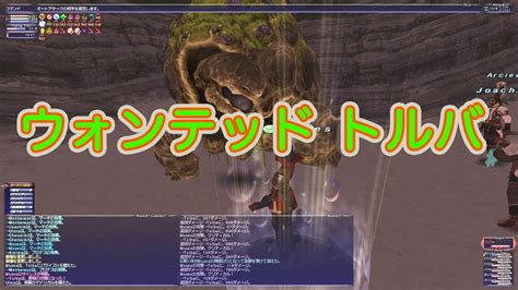 Ff11 ウォンテッドcl135 トルバ 〜赤＋フェイスで簡単？攻略〜 Youtube