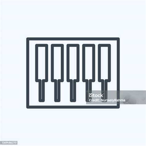 아이콘 키 라인 스타일 간단한 일러스트레이션 인쇄 공지 사항 등에 적합 8에 대한 스톡 벡터 아트 및 기타 이미지 8 Classical Concert 구도 Istock