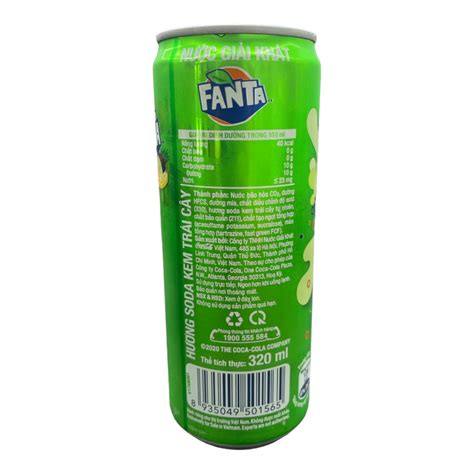 Fanta Cream Soda Huong Soda Kem 320ml Yeg Exotic