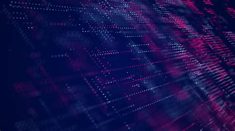 파티클의 디지털 파란색 배경입니다 추상적 미래 지향적 인 그림 빅 데이터 시각화 기술 동적 점 배경 3d 렌더링 테크놀로지에 대한 스톡 사진 및 기타 이미지 Istock