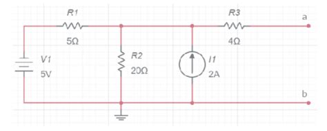Solved Simplify The Given Circuit Using Nortons Simplification Technique