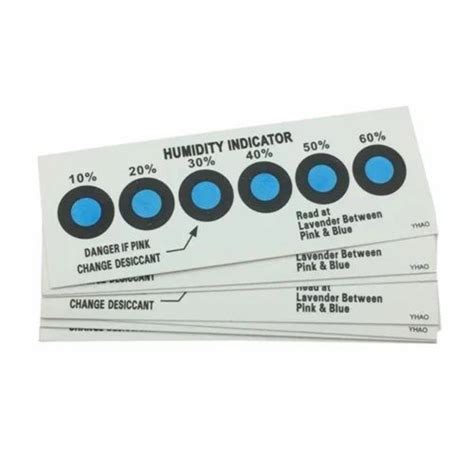Clariant Humidity Indicator Card At ₹ 450 Piece Kolkata Id 2855710844530