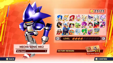 Mecha Sonic Mk2 Complete Bluestar Compatibility Mod For Sonic Racing