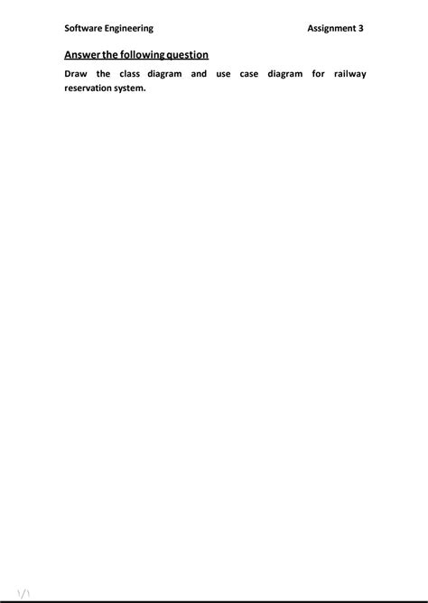 solved software engineering assignment 3 answer the
