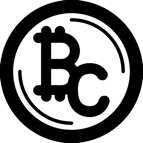 Bitcoin Cash Icon Design 50046784 Vector Art At Vecteezy