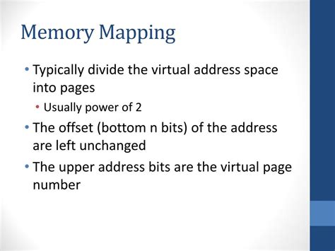 ppt memory mapping powerpoint presentation free download id 3869873