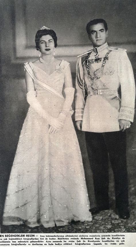 Mohammad Reza Shah Pahlavi And Queen Soraya Persian Princess Iranian