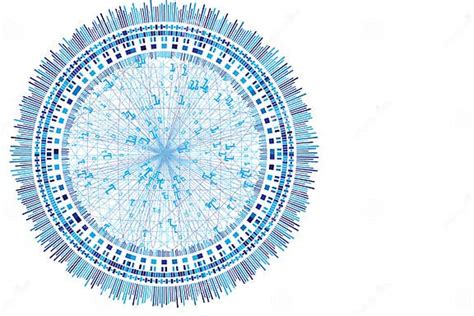 Data Complexity Visual Representation Stock Vector Illustration Of