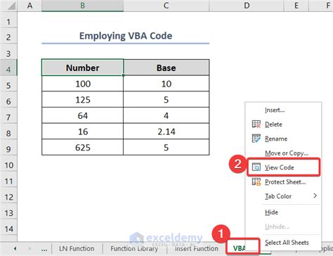 How To Calculate A Logarithm In Excel Methods Exceldemy
