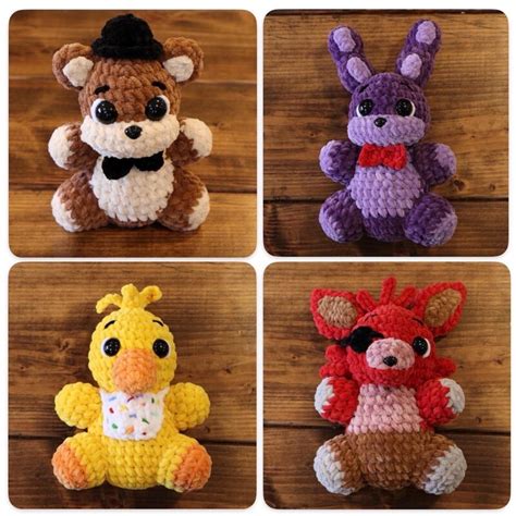 Five Nights At Freddys Crochet Pattern Etsy