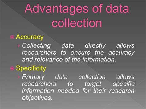 Data Collection Types Of Data Advantages And Disadvantages Pptx Science