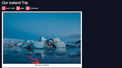 How To Add Captions To Featured Images In Wordpress Cobra Softwares Blog