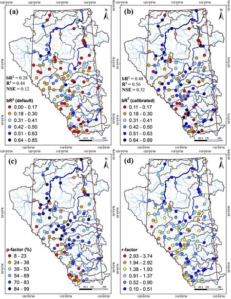 Model Performance Of Pre Calibration A And Post Calibration B At