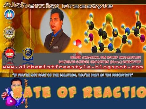 Chapter 1 Rate Of Reaction Ppsx Chemistry Science