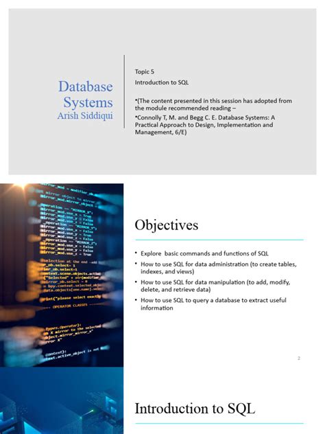 Topic 5 Introduction To Ddl Pdf Relational Database Database Index