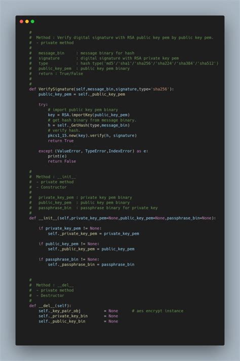 RSA Class Short Code