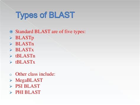Blast And Fasta