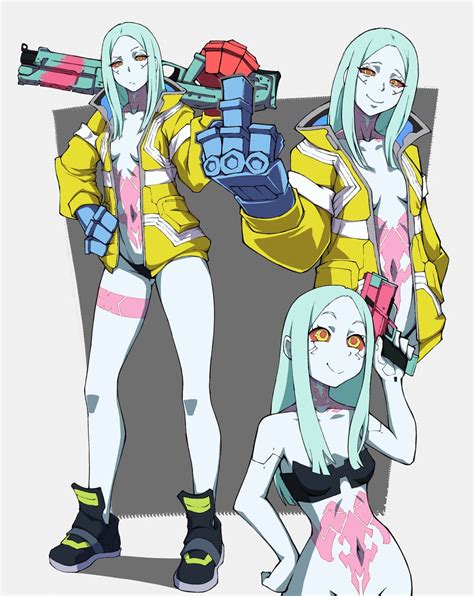 Rebecca Cyberpunk And 1 More Drawn By Kekel Danbooru