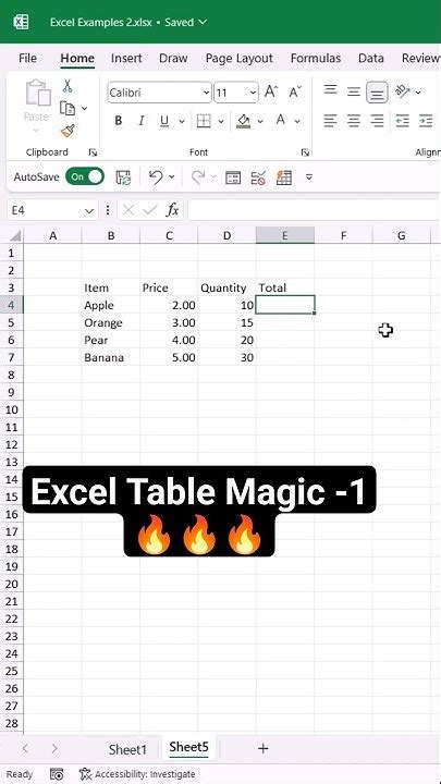 Excel Table Trick 1 Dashboard Table Advanceexcel Basicexcel