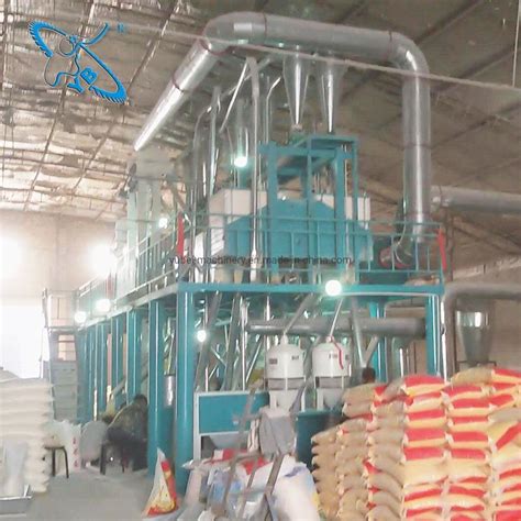Automatic Corn Maize Processing Flour Production Line Maize Mill